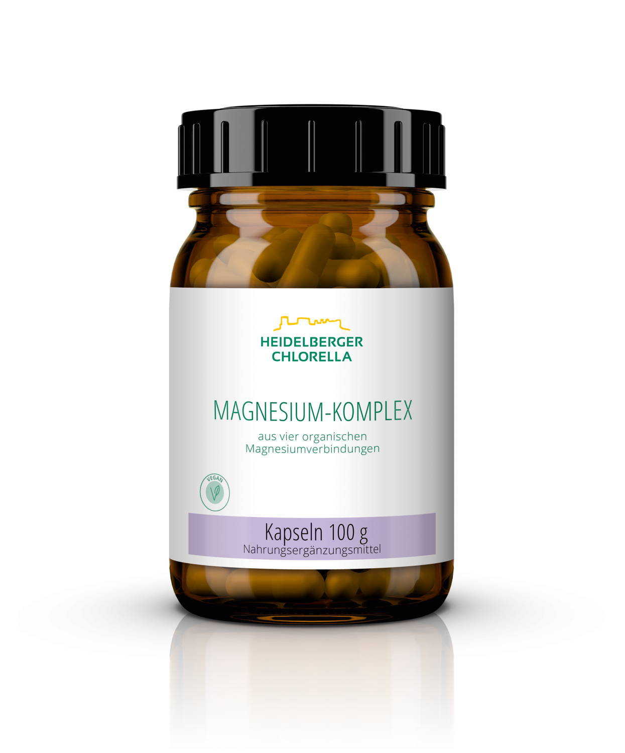 Magnesium-Komplex Kapseln online kaufen | Heidelberger Chlorella